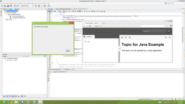 Create a Java Application That Uses Flare HTML5 Help – Flare for ...